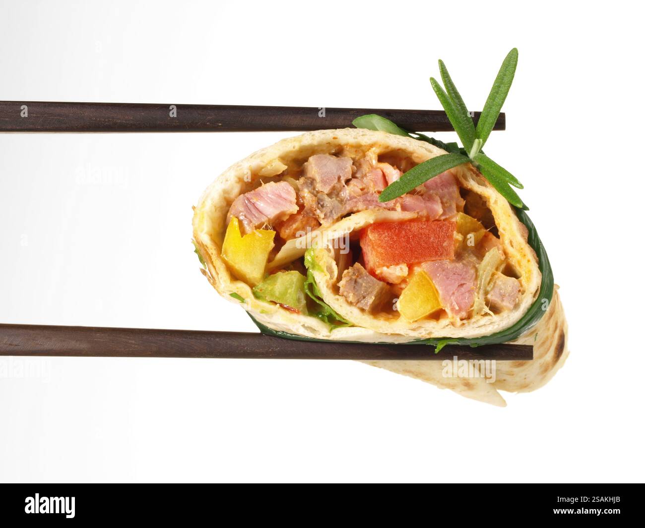 Beef fajita wraps hi-res stock photography and images - Alamy