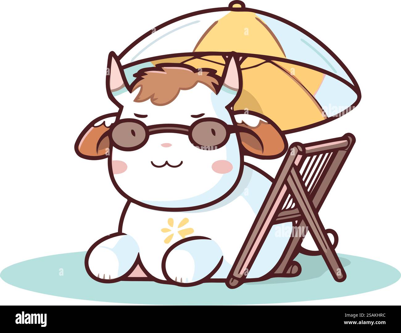 Cute sun character cartoon hi-res stock photography and images - Alamy