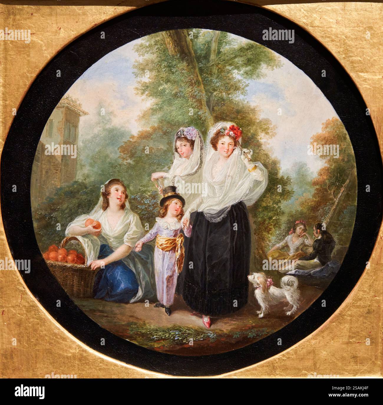 LUIS PARET Y ALCÁZAR (1746-1799), The Orange Seller, About 1790, Oil on ...