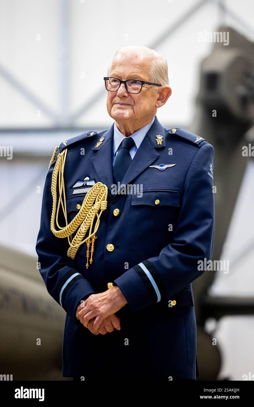 Gilze Rijen, The Netherlands. 29th Jan, 2025. Pieter van Vollenhoven ...