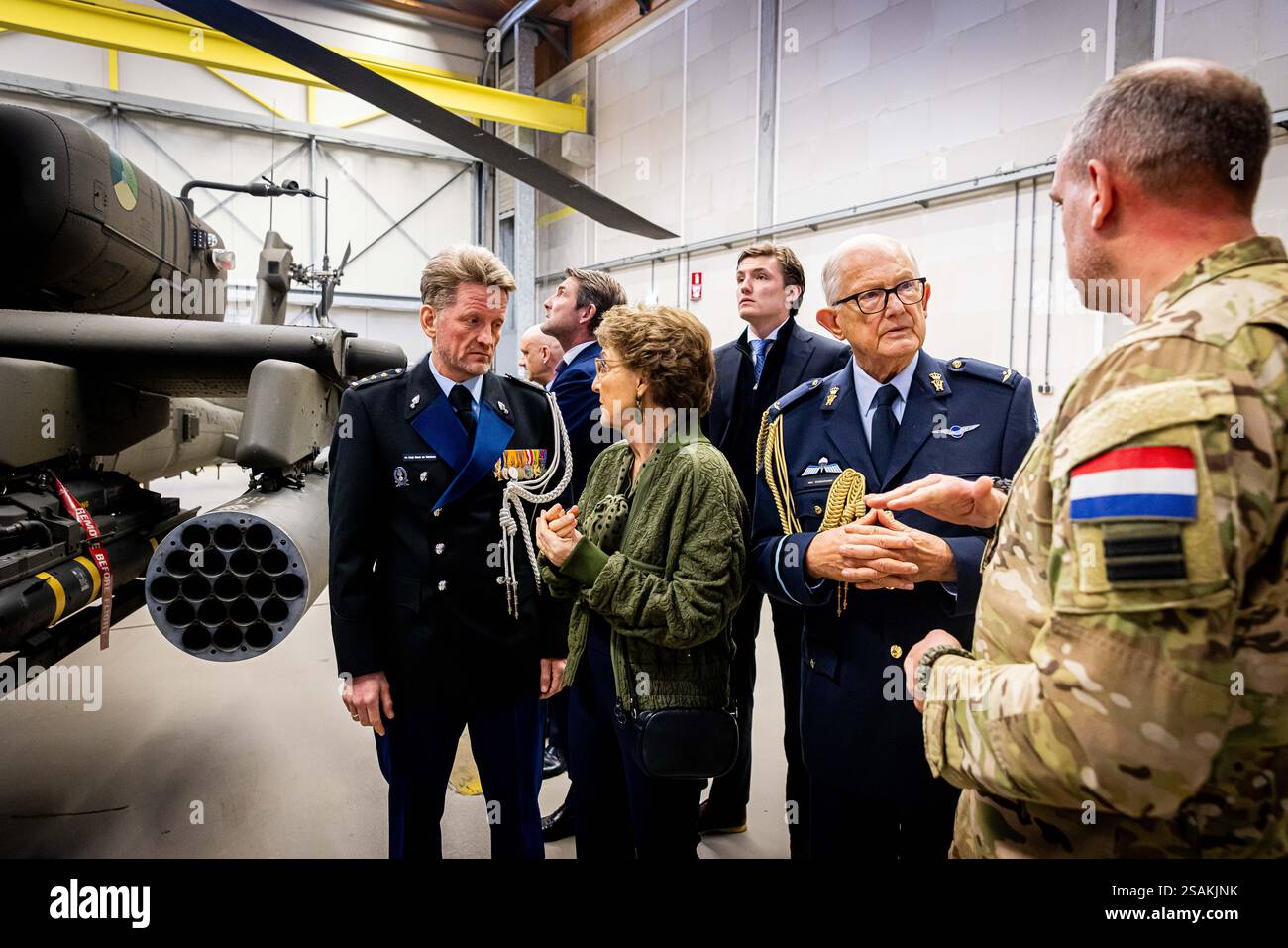 Gilze Rijen, The Netherlands. 29th Jan, 2025. Prins Pieter-Christiaan ...