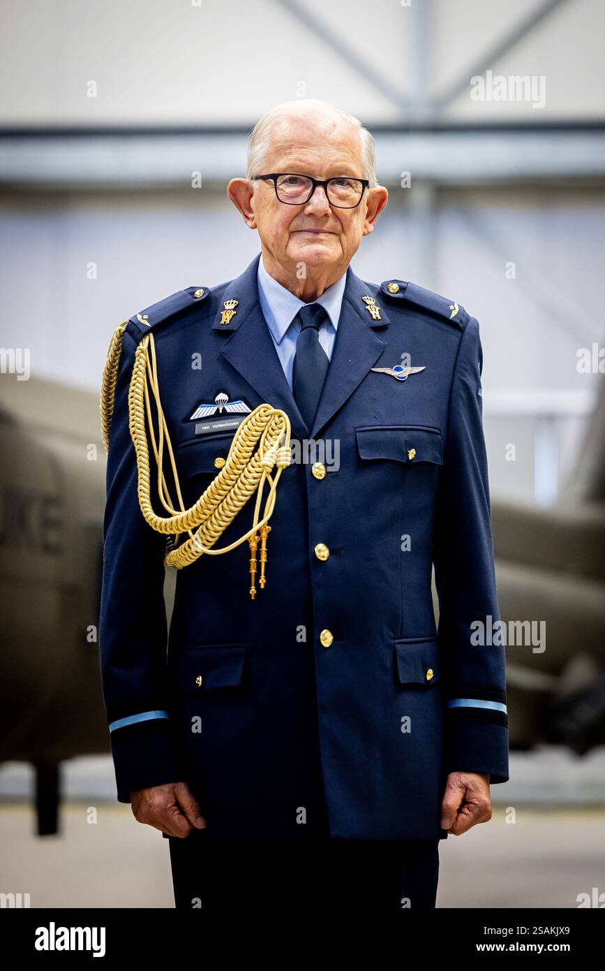 Gilze Rijen, The Netherlands. 29th Jan, 2025. Pieter van Vollenhoven ...