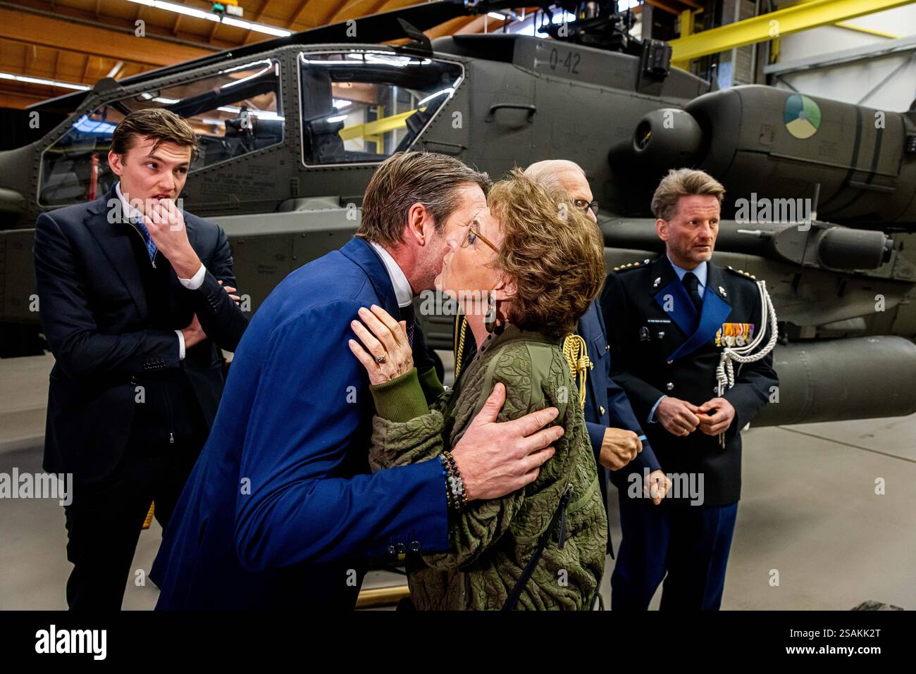 Gilze Rijen, The Netherlands. 29th Jan, 2025. Lucas Van Lippe ...