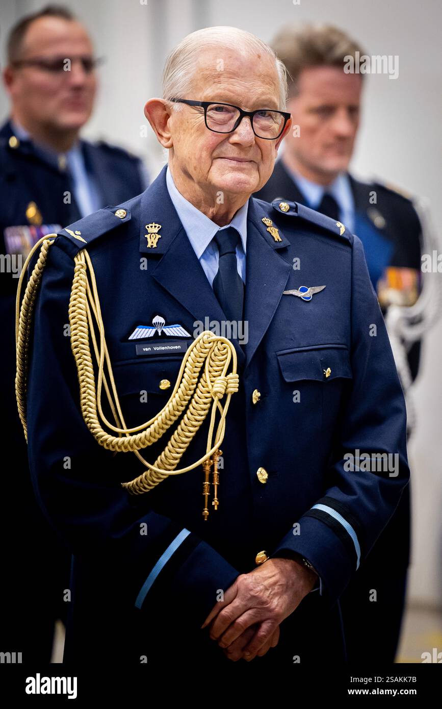 Gilze Rijen, The Netherlands. 29th Jan, 2025. Pieter van Vollenhoven ...