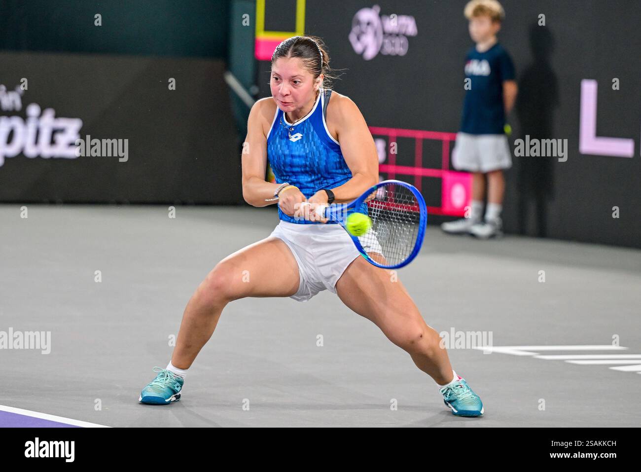 Linz, Austria. 30th Jan, 2025. LINZ, AUSTRIA -JANUARY 30: Antonia Ruzic ...