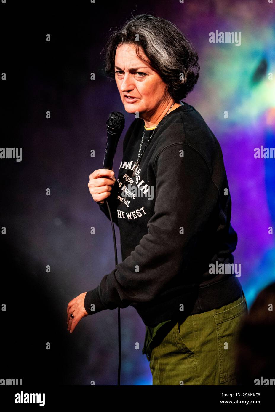 Zoe lyons performing hi-res stock photography and images - Alamy