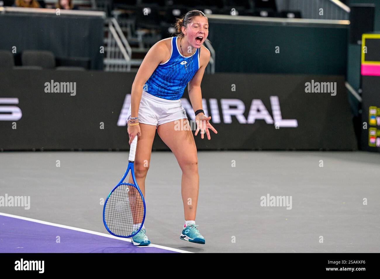 Linz, Austria. 30th Jan, 2025. LINZ, AUSTRIA -JANUARY 30: Antonia Ruzic ...