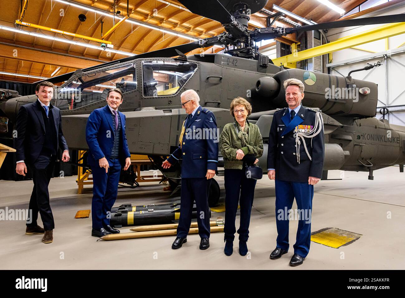 Gilze Rijen, The Netherlands. 29th Jan, 2025. Lucas Van Lippe ...