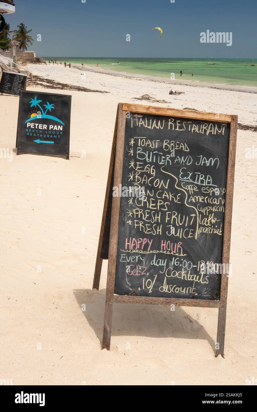 Africa Tanzania, Zanzibar, East Coast, Jambiani, beach, Italian ...