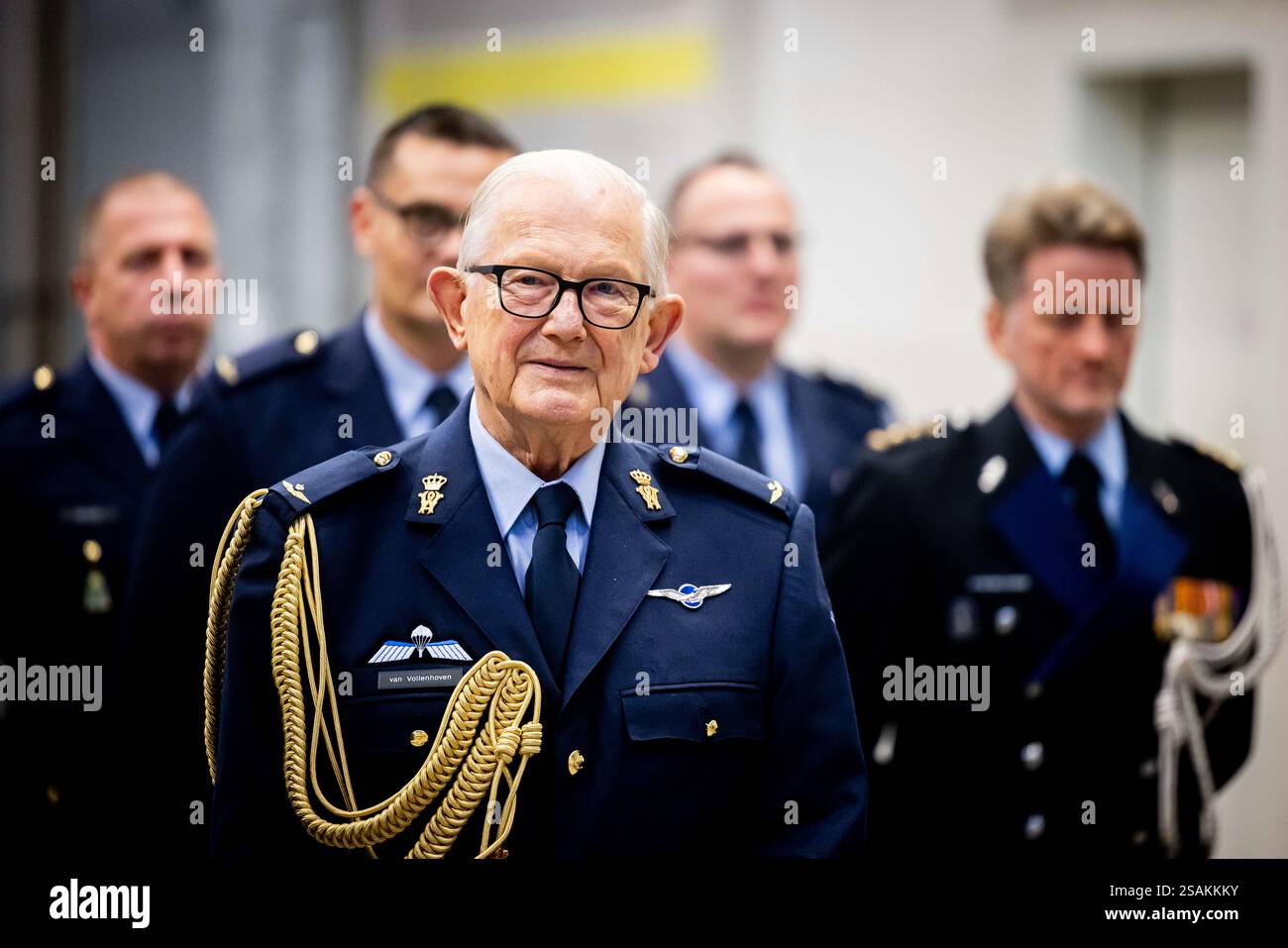 Gilze Rijen, The Netherlands. 29th Jan, 2025. Pieter van Vollenhoven ...