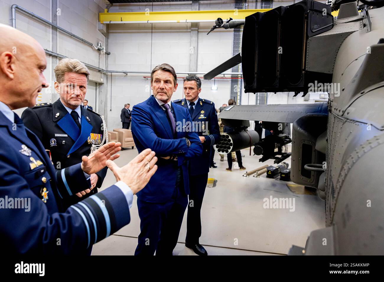 Gilze Rijen, The Netherlands. 29th Jan, 2025. Andre steur. Prince ...