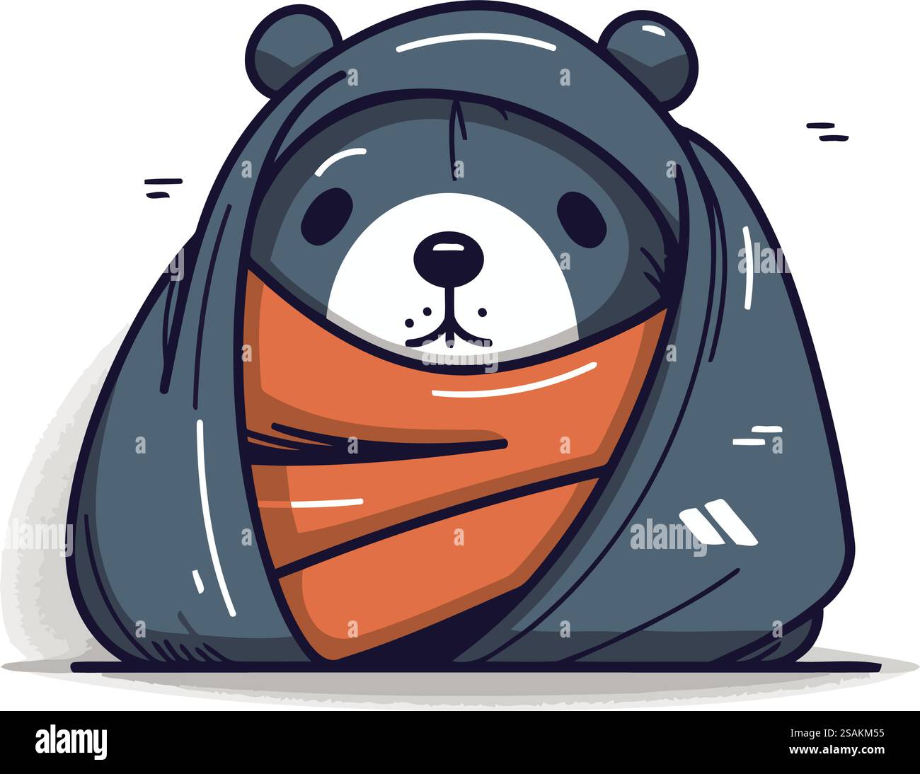 Vector bear design on Stock Vector Images - Alamy
