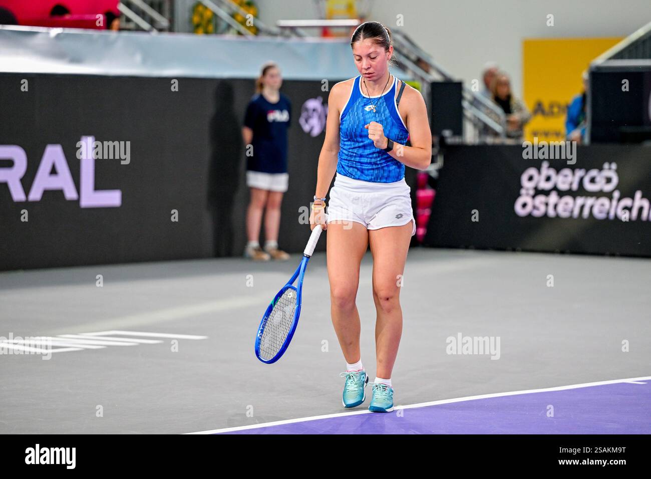 Linz, Austria. 30th Jan, 2025. LINZ, AUSTRIA -JANUARY 30: Antonia Ruzic ...