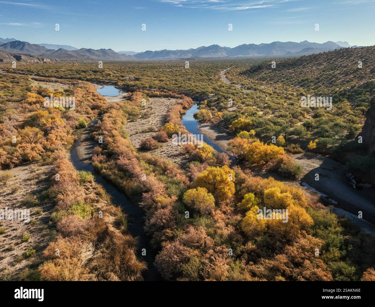 Black river salt river canyon hi-res stock photography and images - Alamy