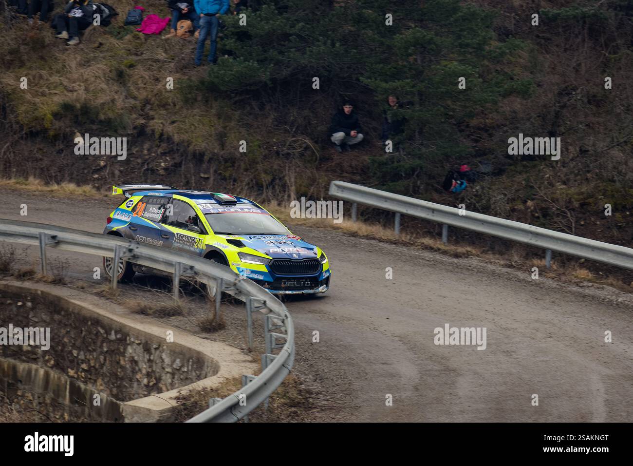WRC Rally Monte Carlo 2025 at Sigottier, FRANCE, 25/01/2025 Florent ...