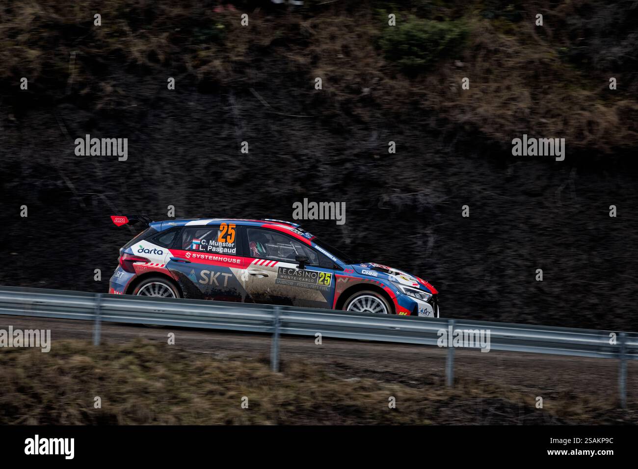 WRC Rally Monte Carlo 2025 at Ancelle, FRANCE, 24/01/2025 Florent ...