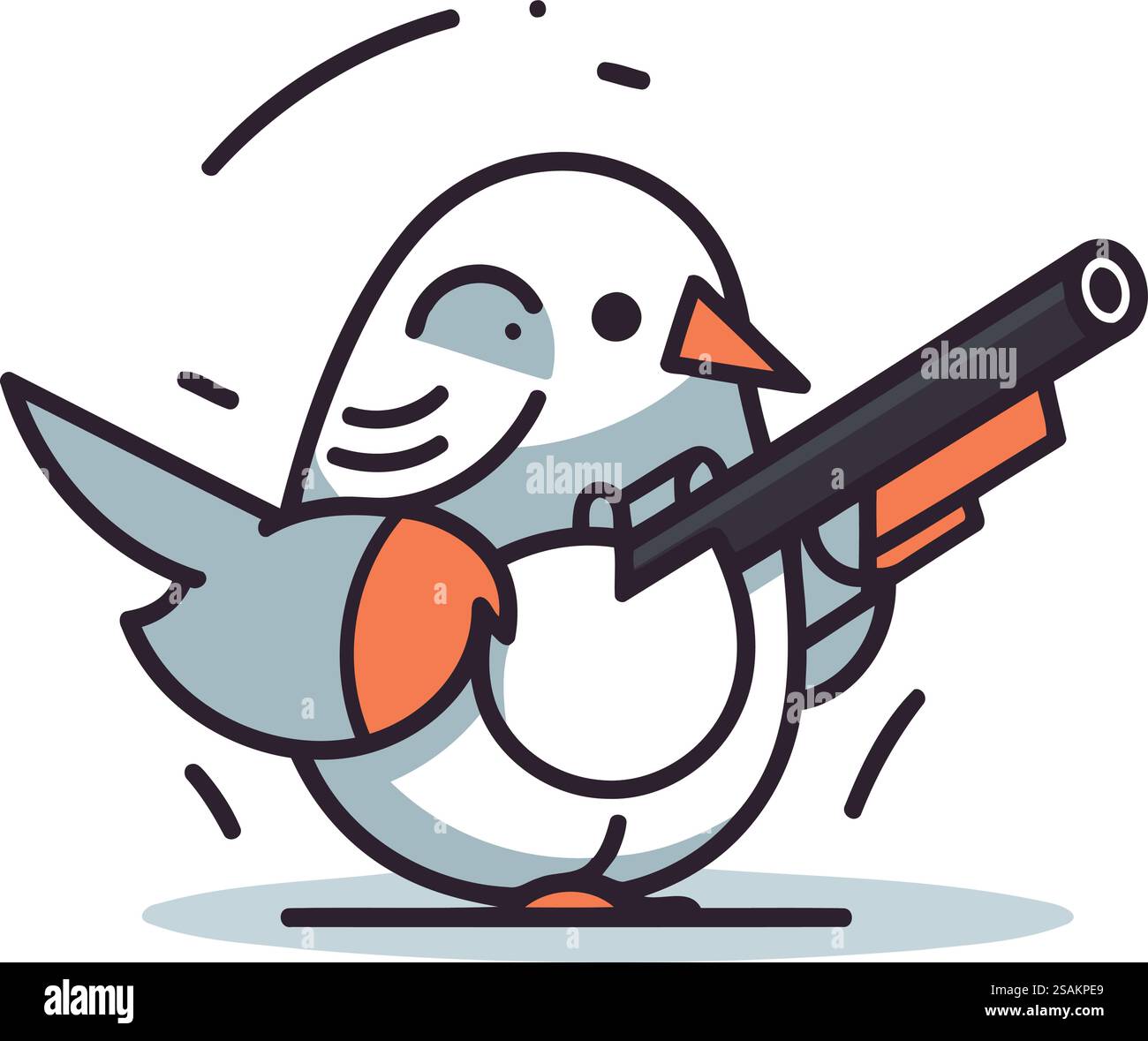 Christmas snowman cartoon style Cut Out Stock Images & Pictures - Alamy