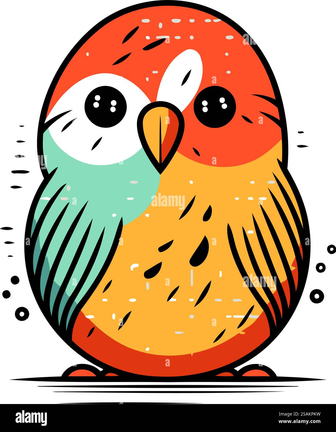 Adorable owl in cute Cut Out Stock Images & Pictures - Alamy
