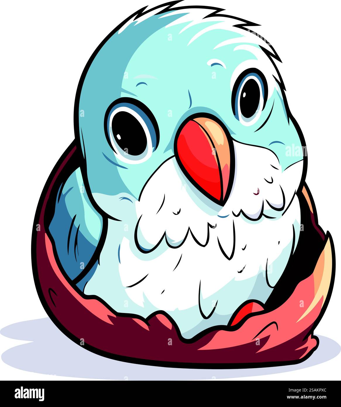 Bird image out line Cut Out Stock Images & Pictures - Alamy