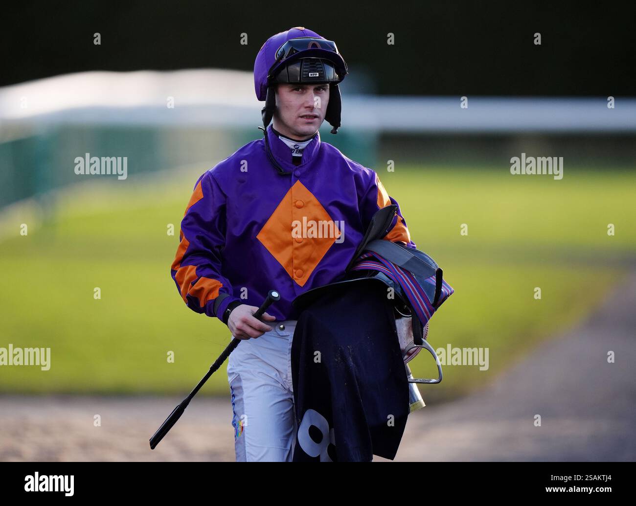 Jockey Jason Hart at Southwell Racecourse. Picture date: Thursday ...