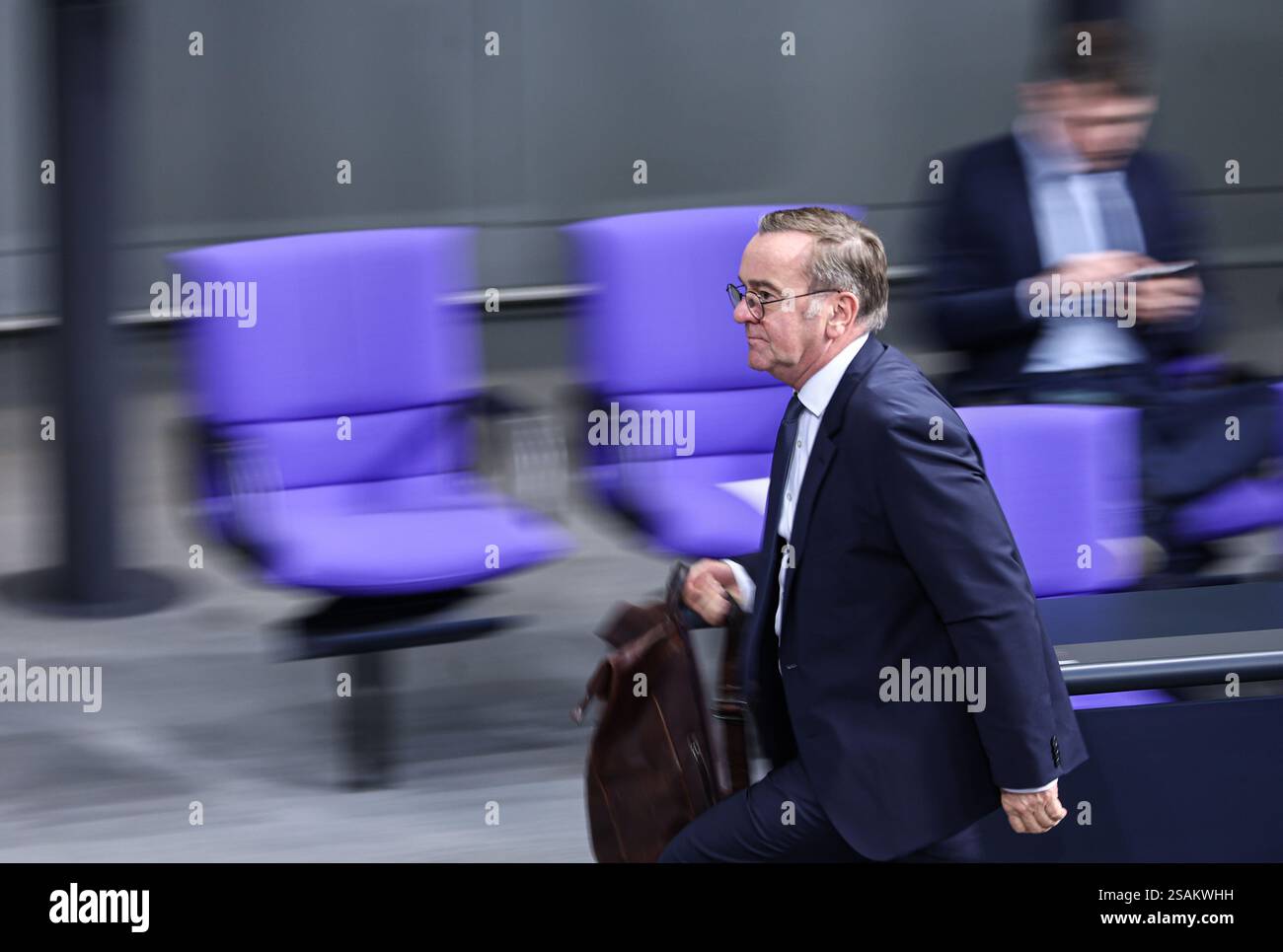Berlin, Germany. 30th Jan, 2025. Boris Pistorius (SPD), Federal ...