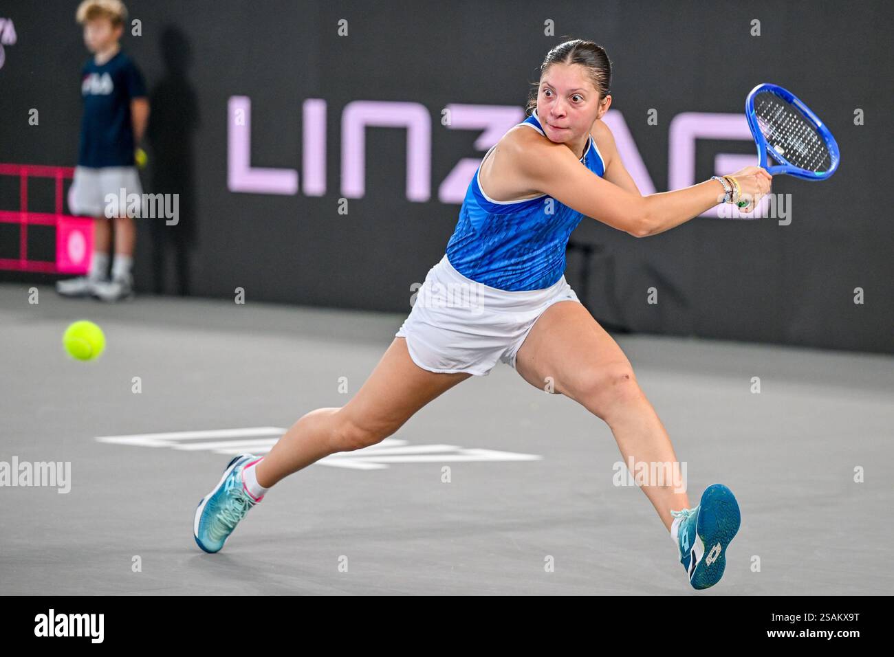 Linz, Austria. 30th Jan, 2025. LINZ, AUSTRIA -JANUARY 30: Antonia Ruzic ...