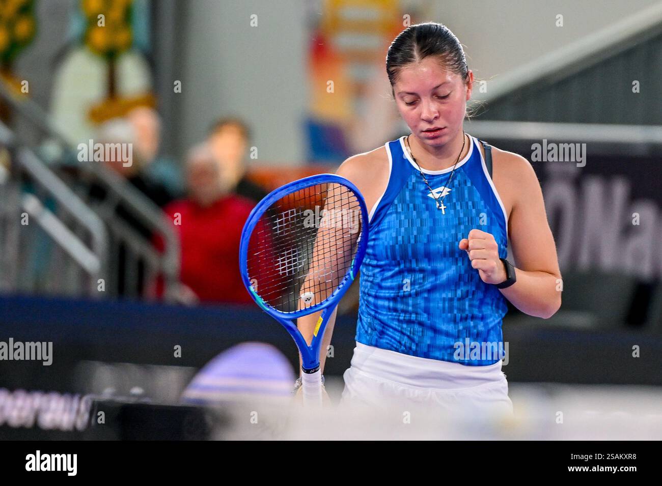 Linz, Austria. 30th Jan, 2025. LINZ, AUSTRIA -JANUARY 30: Antonia Ruzic ...