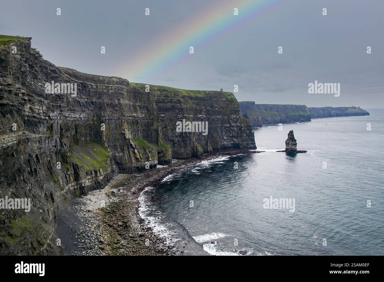 Spectacular landscape of the Burren region of County Clare, Ireland ...
