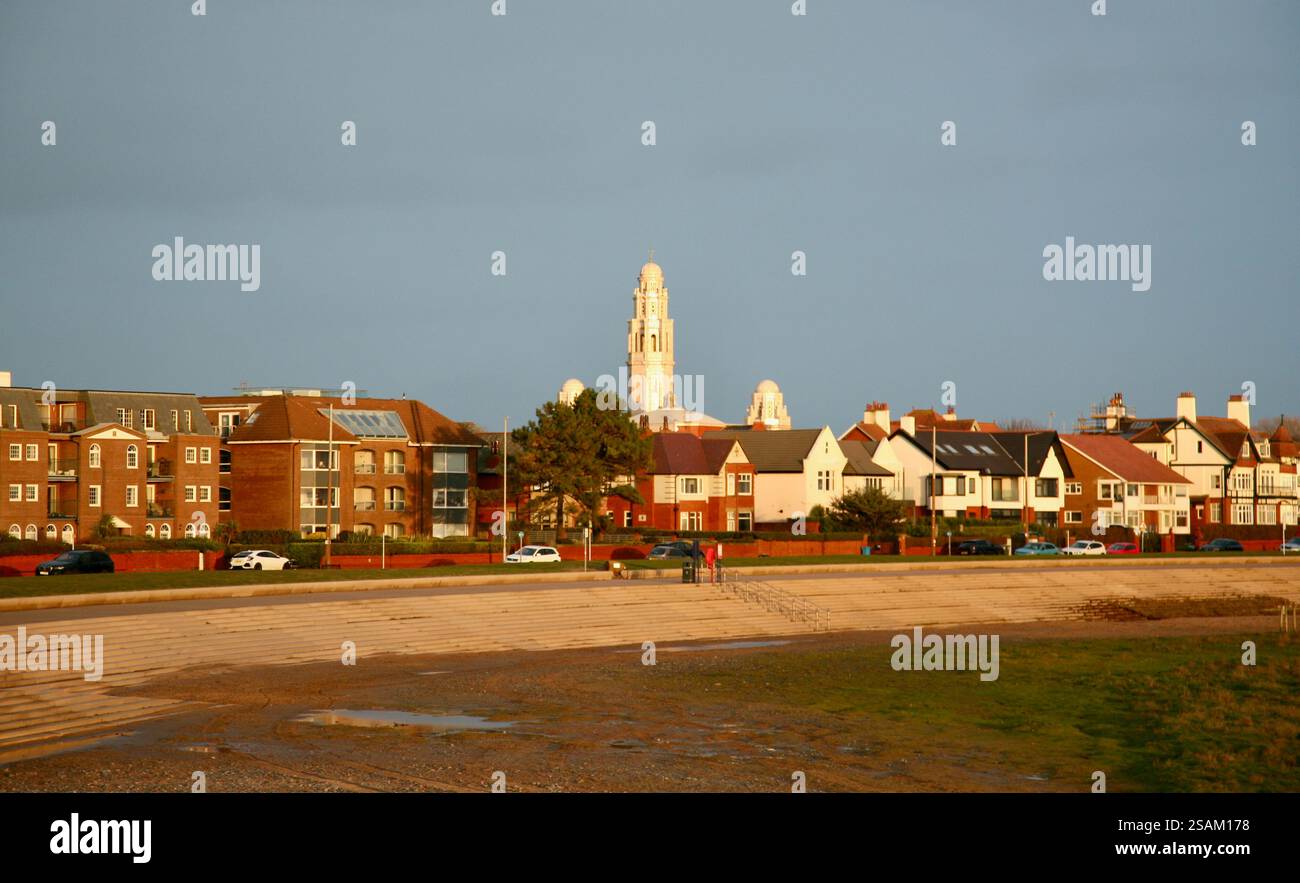 A view of the White Church at Fairhaven, Lytham St Annes, Lancashire ...