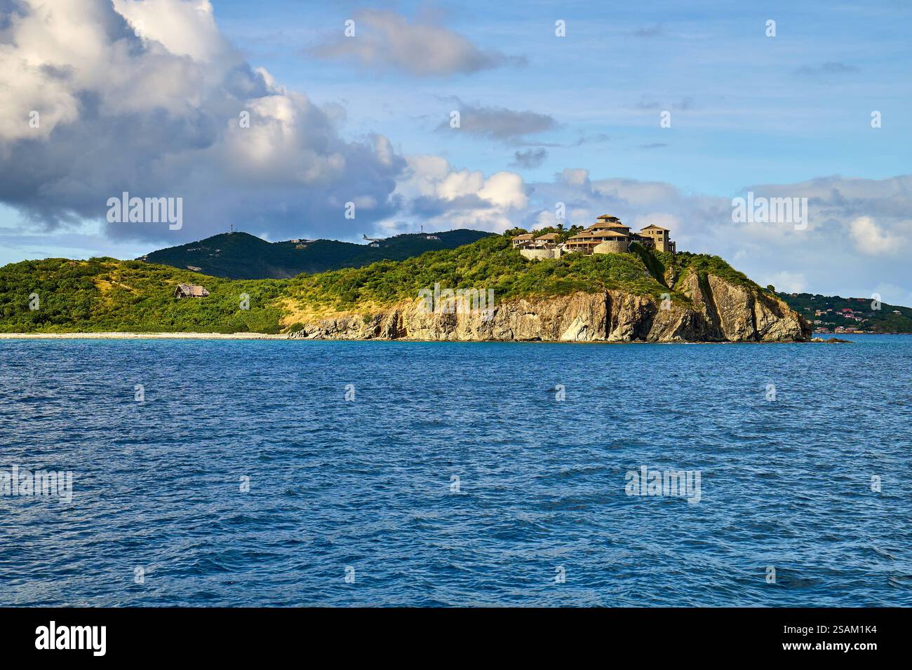 British Virgin Islands, Caribbean - December 31, 2024: Luxurious hotel ...