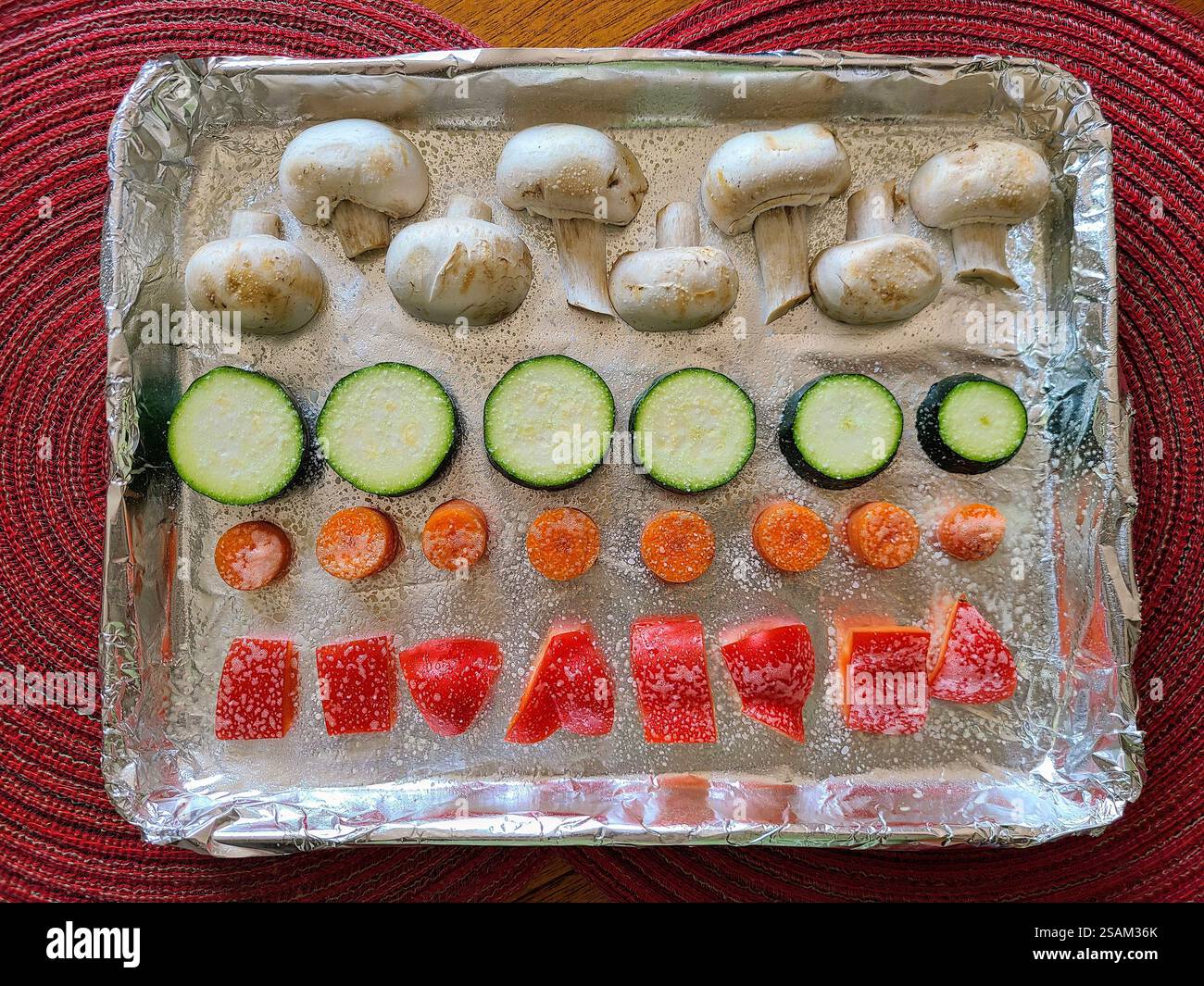Foil tray top view hi-res stock photography and images - Alamy