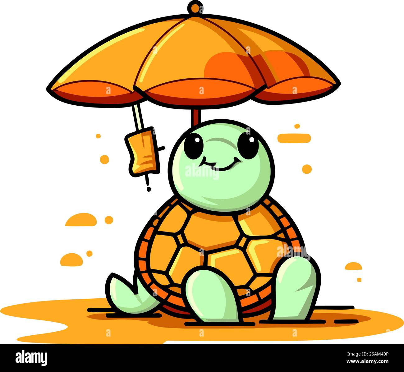 Umbrella vector art hi-res stock photography and images - Alamy