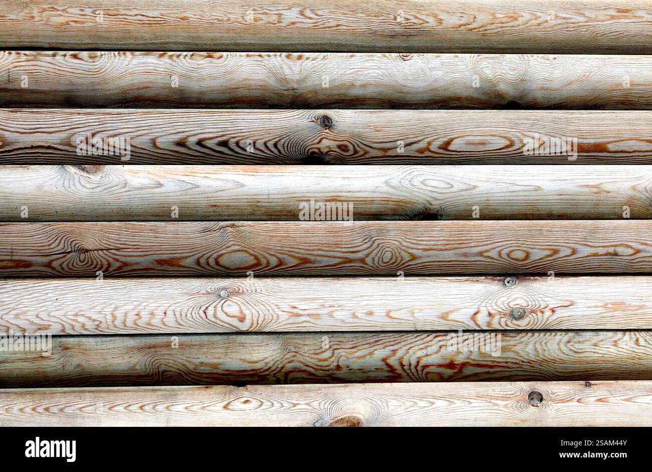 The wooden logs texture with natural patterns Stock Photo - Alamy