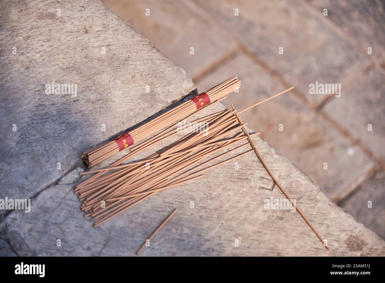 Incense sticks in Yonghe Temple of Tibetan Buddhism in Dongcheng ...