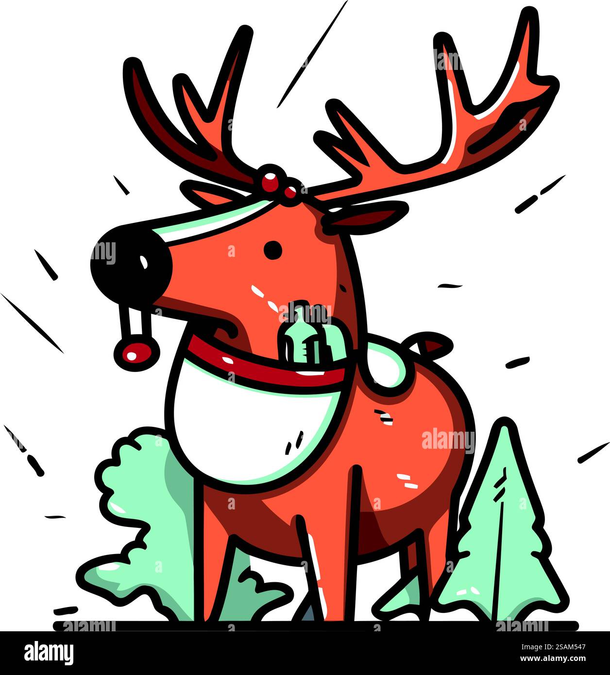 Cartoon Reindeer Images