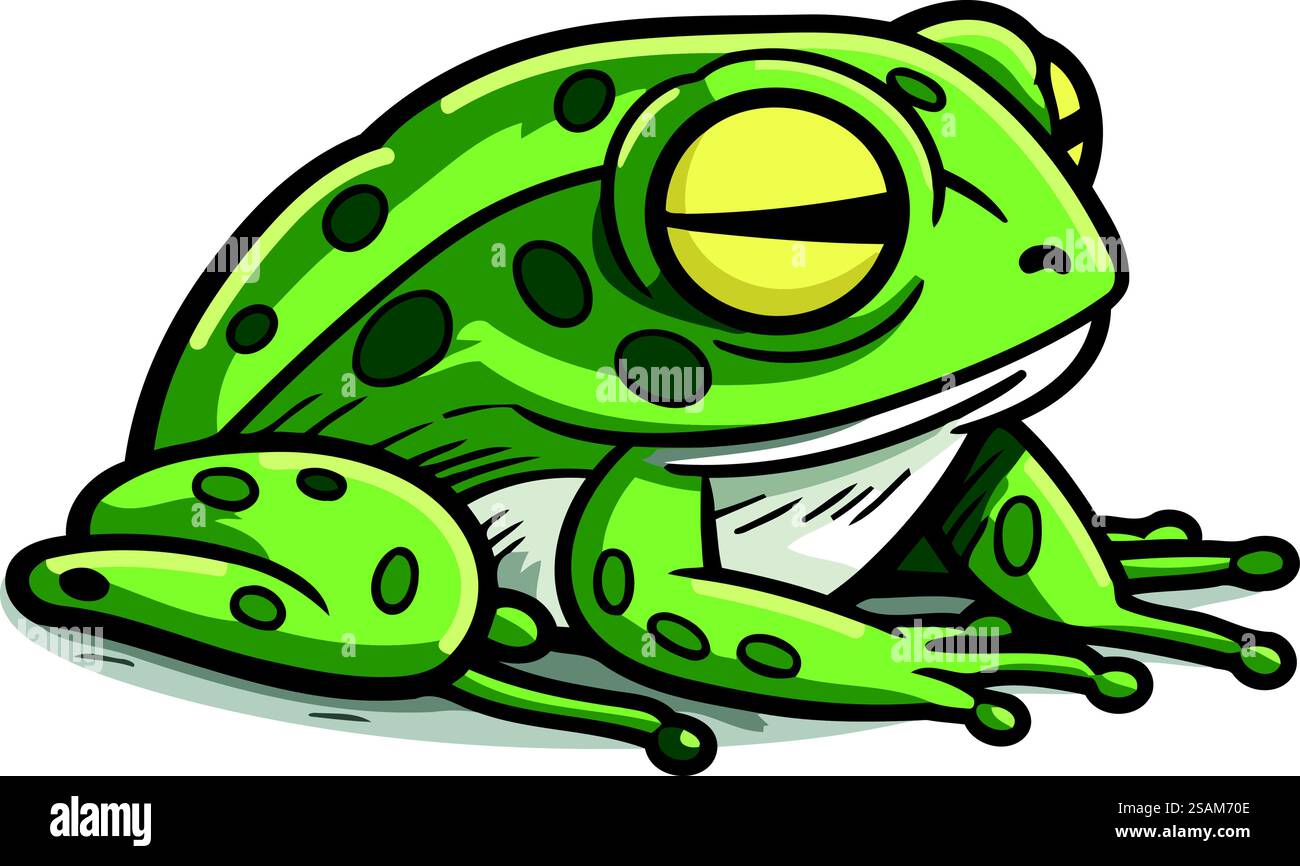 Frog icon. Cartoon illustration of frog vector icon for web design ...
