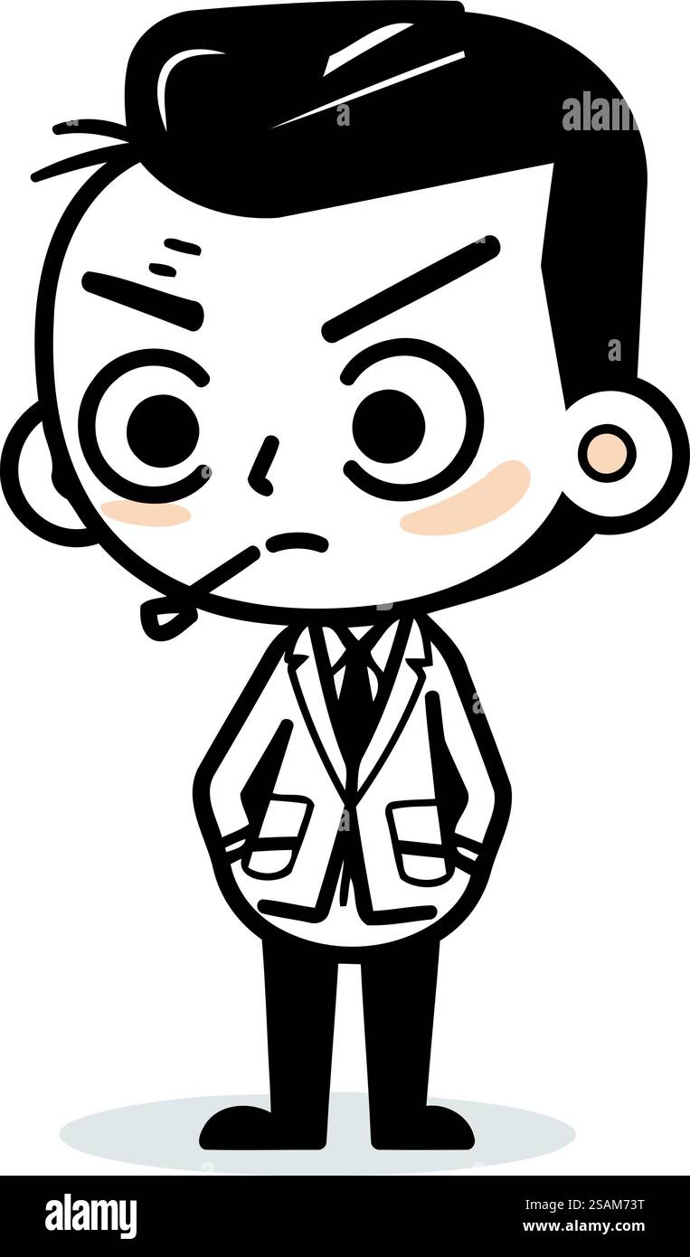 Doctor Cartoon Vector Illustration Stock Vector Image & Art - Alamy