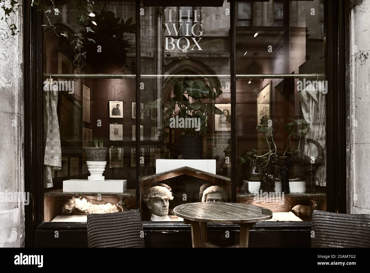 The Wig Box Stock Photo - Alamy