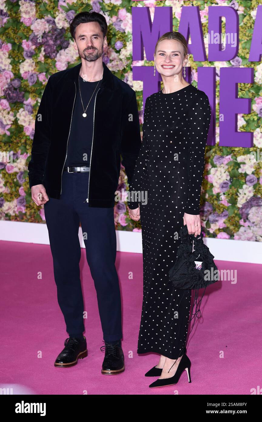 Ollie Tritton und Pandora Sykes bei der Premiere des Kinofilms 'Bridget ...