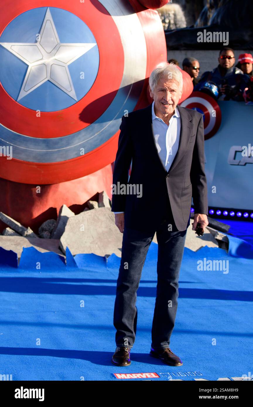 Harrison Ford beim Photocall zum Kinofilm 'Captain America: Brave New ...