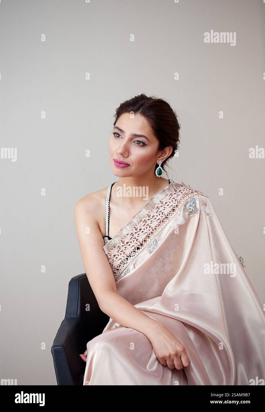 Pakistani actress Mahira Khan as L'Oréal brand ambassador at the Cannes ...