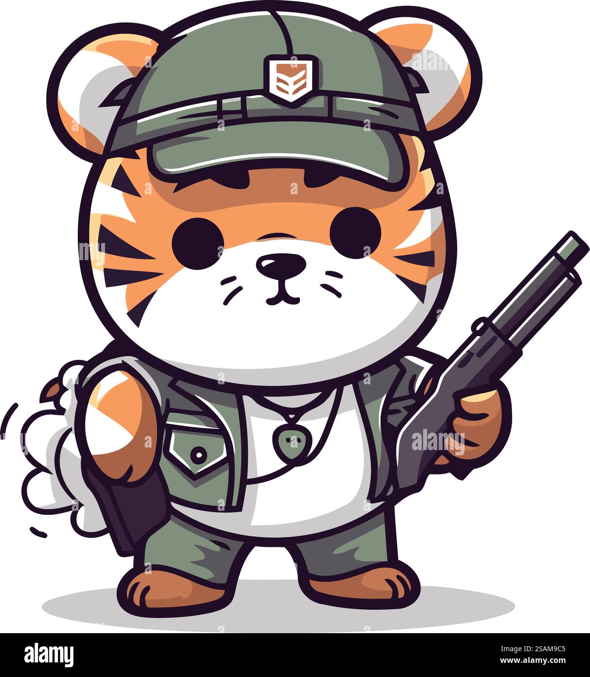 Military guard with gun hi-res stock photography and images - Alamy