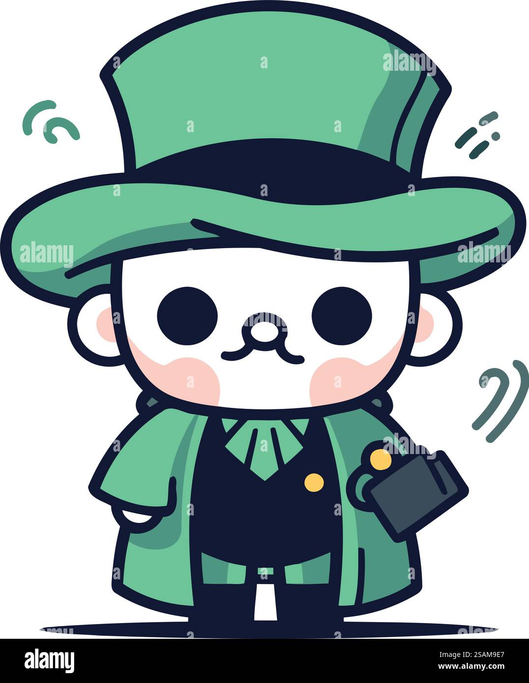 Leprechaun Cartoon Character Saint Patricks Day Vector Illustration ...