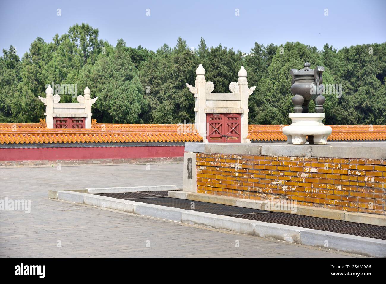 The Temple of Earth (Ditan Temple), built in 1530 during the Ming ...