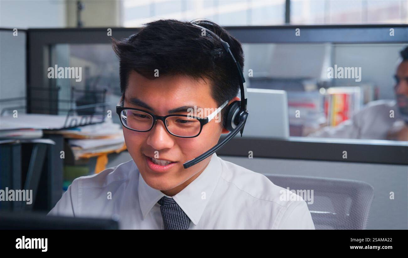 Customer service team working modern hi-res stock photography and ...