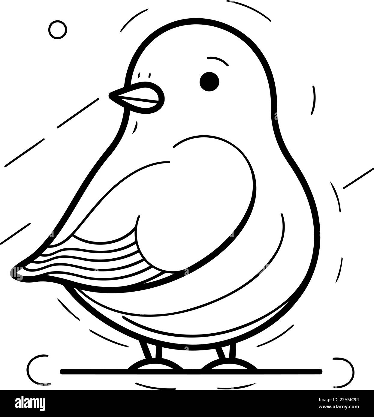 Drawing book little black Stock Vector Images - Alamy