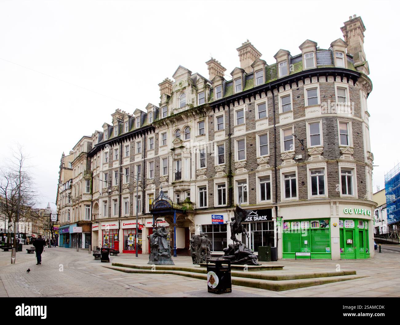 The Westgate Hotel Newport, a Grade II listed building and scene of the ...