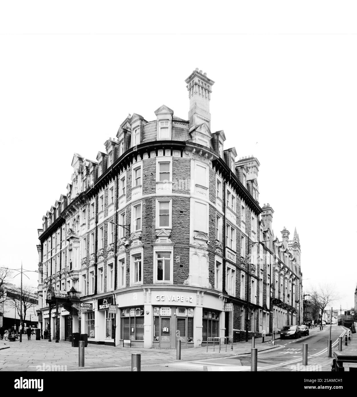 The Westgate Hotel Newport, a Grade II listed building and scene of the ...