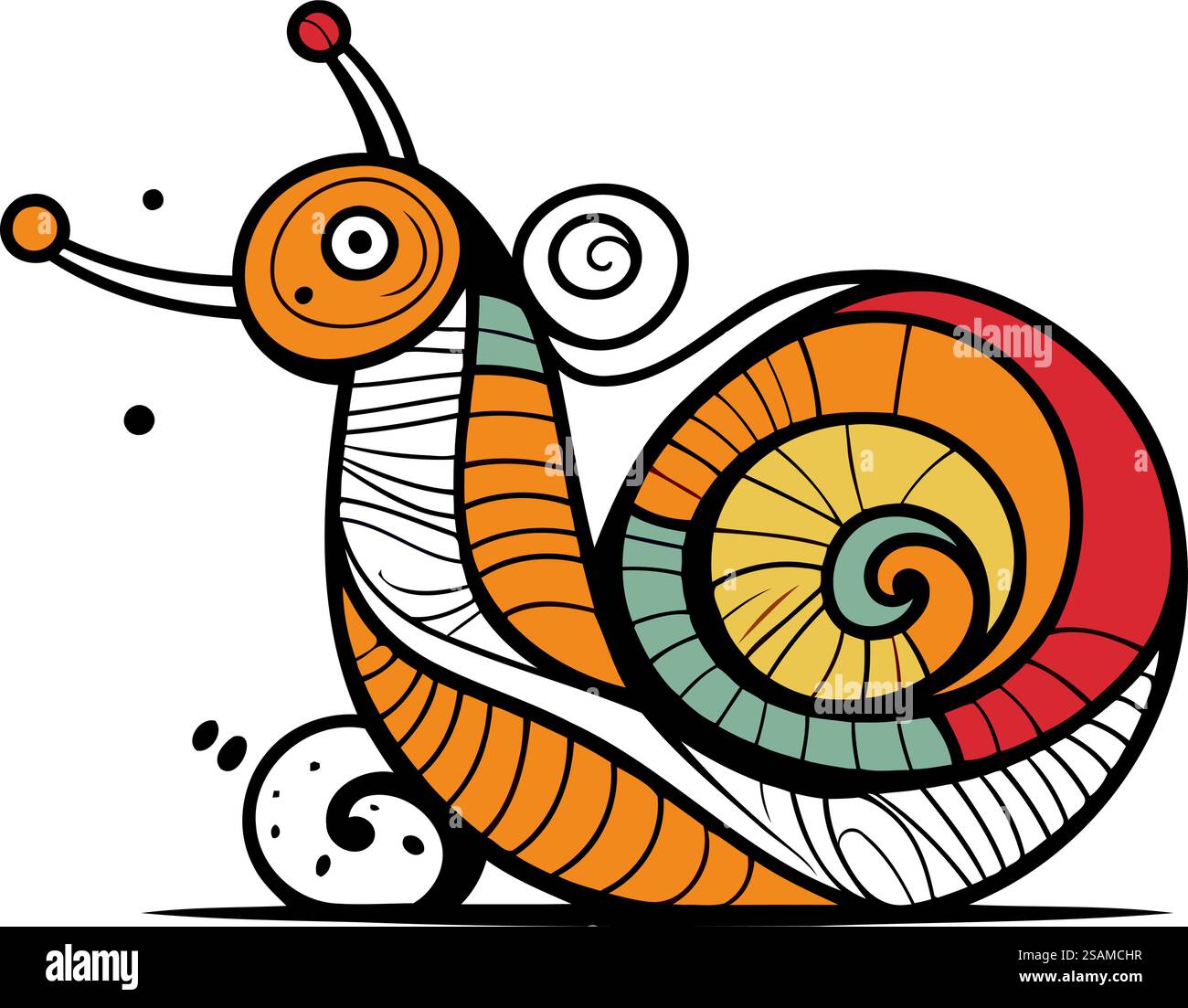 Mollusca illustration Cut Out Stock Images & Pictures - Alamy