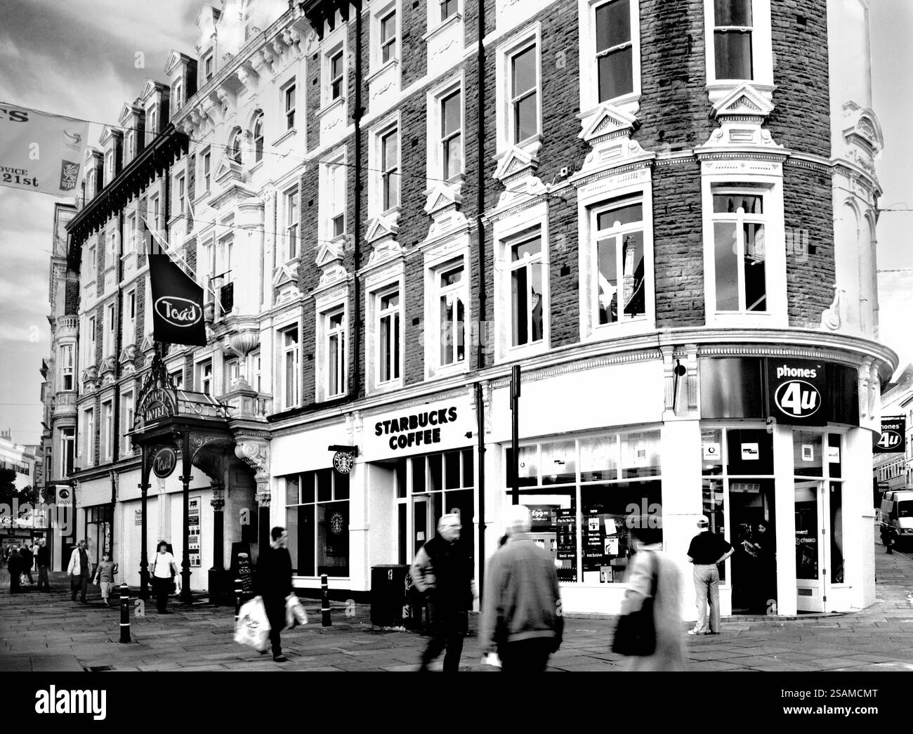 The Westgate Hotel Newport, a Grade II listed building and scene of the ...